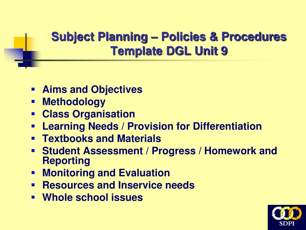 PPT - Learning & Teaching Subject Department Planning Regional Seminar ...