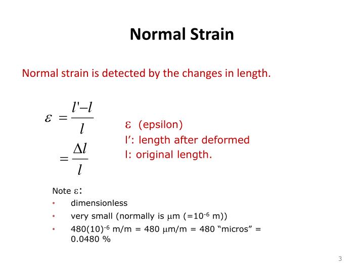 PPT - Normal Strain and Stress PowerPoint Presentation - ID:6735453