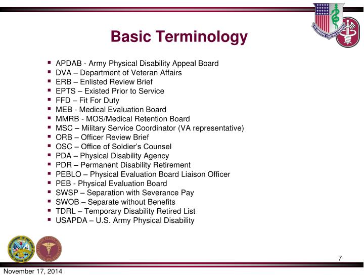 PPT - Integrated Disability Evaluation System (IDES ) Briefing for ...