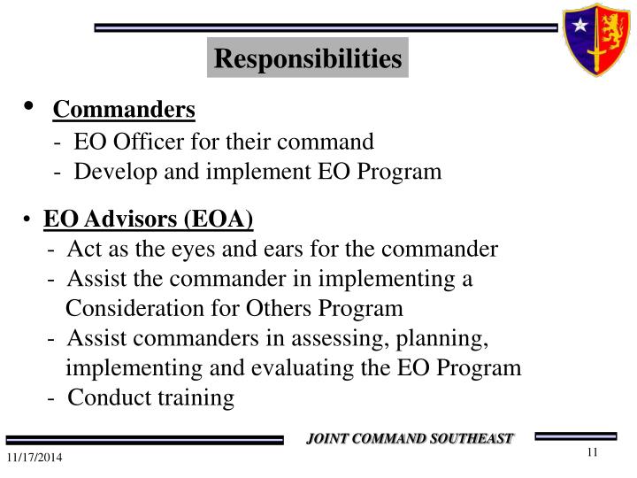 PPT - OVERVIEW OF THE ARMY’S EQUAL OPPORTUNITY PROGRAM PowerPoint ...