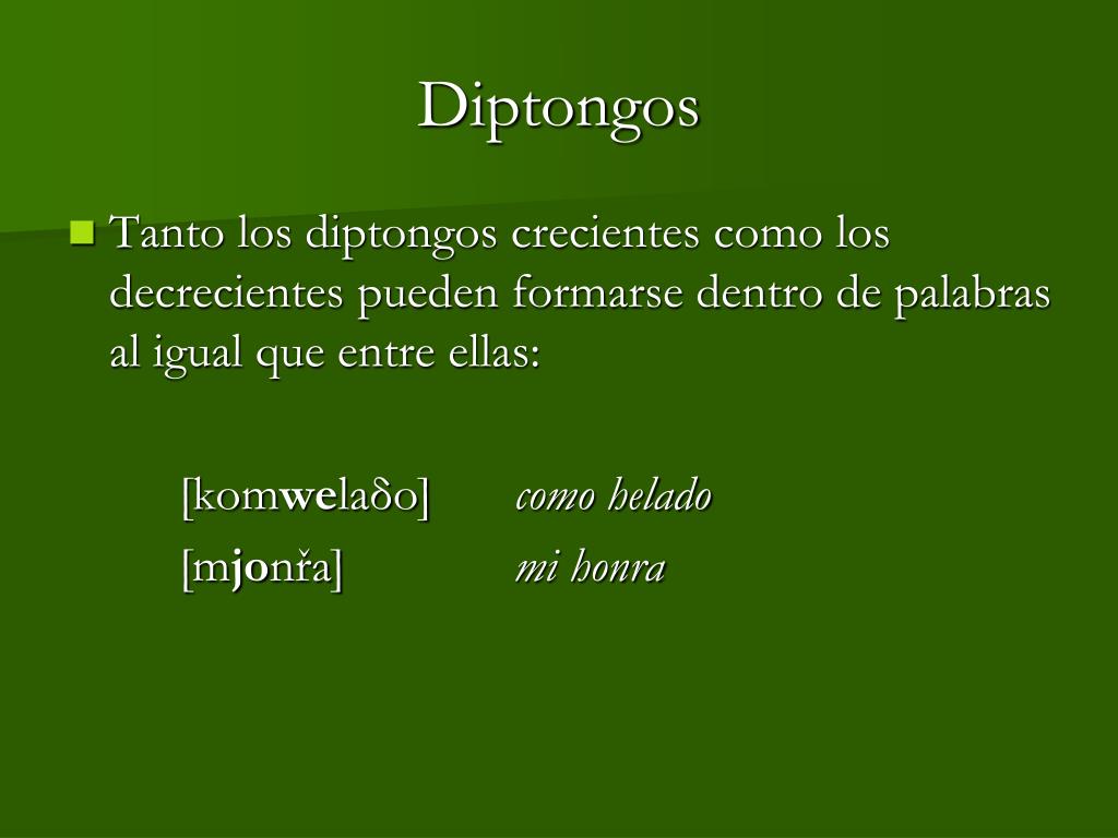 PPT - La articulación de los fonos Las vocales y las sílabas Deslizadas ...
