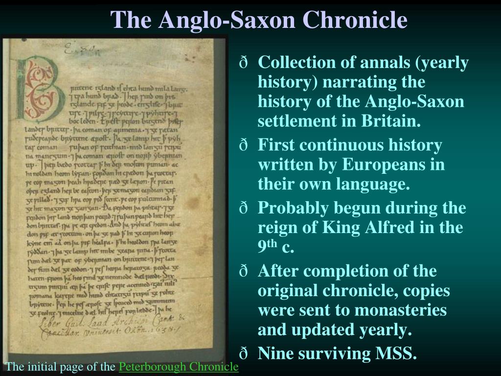 PPT - Early British Literature PowerPoint Presentation, free download ...