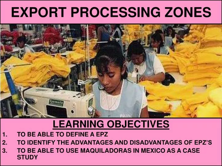 PPT - EXPORT PROCESSING ZONES PowerPoint Presentation, free download ...