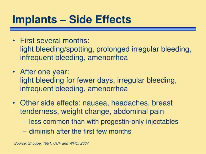 PPT - Contraceptive Options for Women and Couples with HIV Implants ...