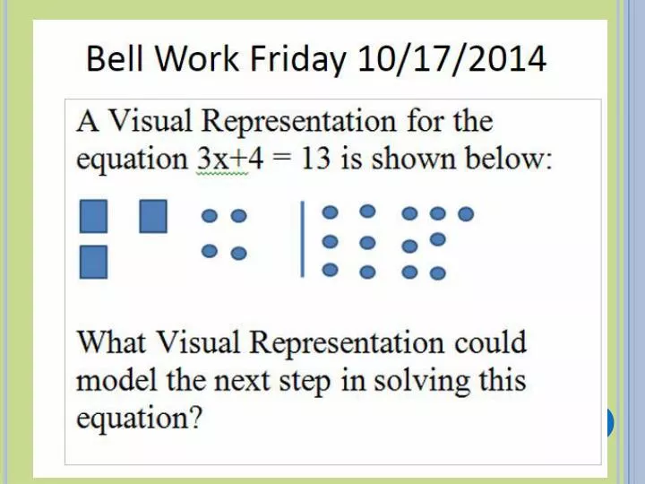 PPT - Friday: Bellwork PowerPoint Presentation, free download - ID:6740002