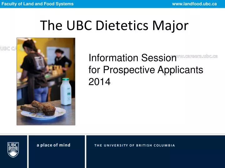 PPT - The UBC Dietetics Major PowerPoint Presentation, free download - ID:6740102