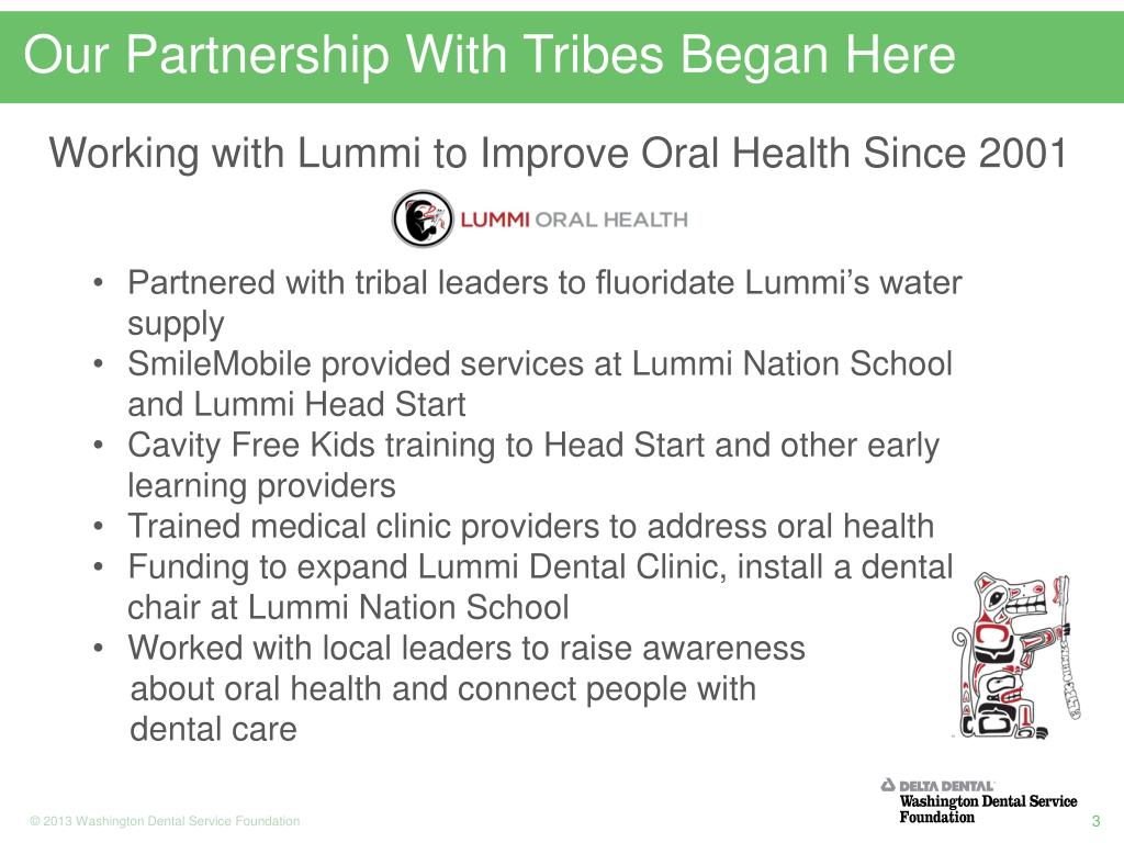 PPT - Washington Dental Service Foundation: Working Together to Improve ...