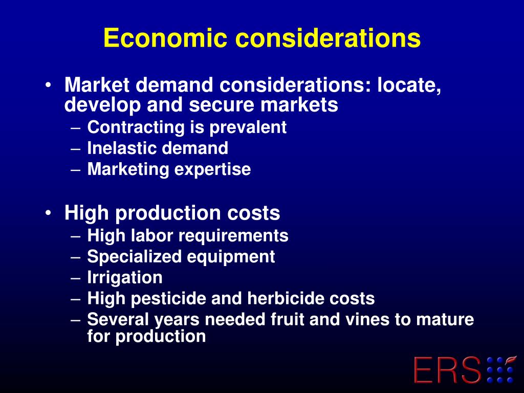 PPT - Eliminating Fruit and Vegetable Planting Restrictions: Market ...
