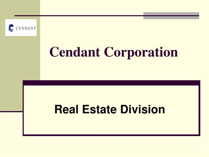 PPT - Cendant Corporation PowerPoint Presentation, free download - ID ...
