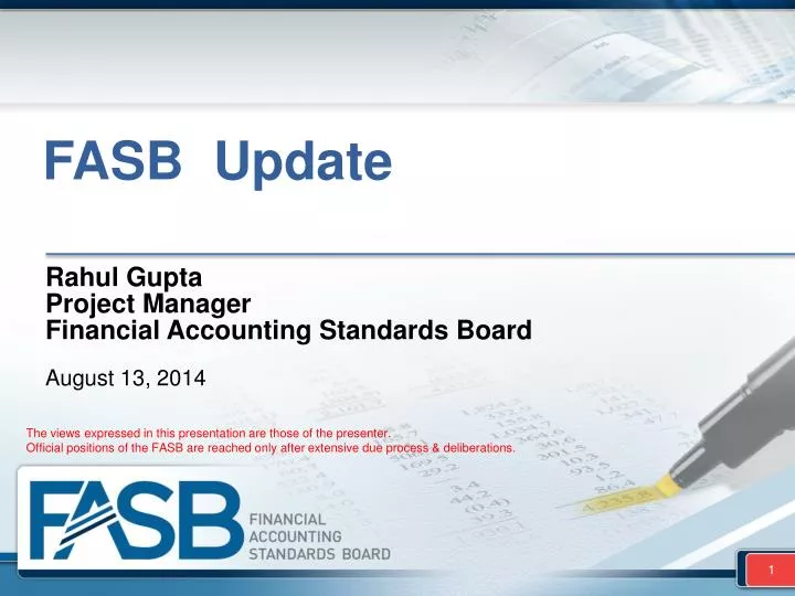 PPT - FASB Update PowerPoint Presentation, free download - ID:6741247