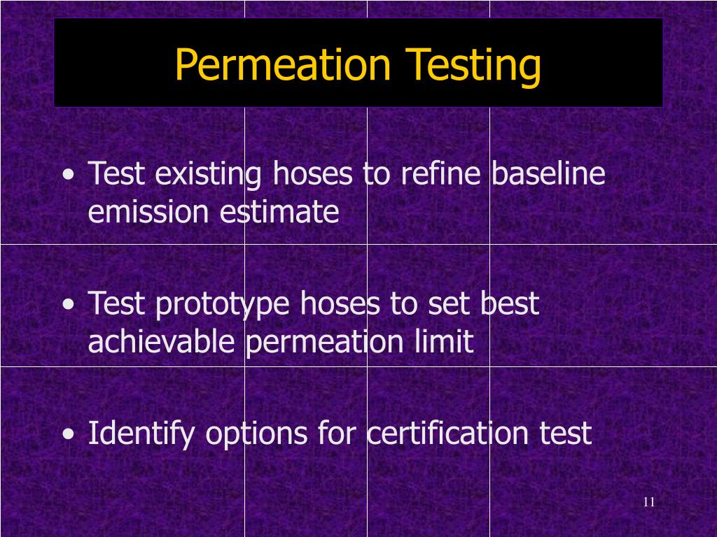 PPT - Gasoline Dispenser Hose Permeation Workshop PowerPoint ...