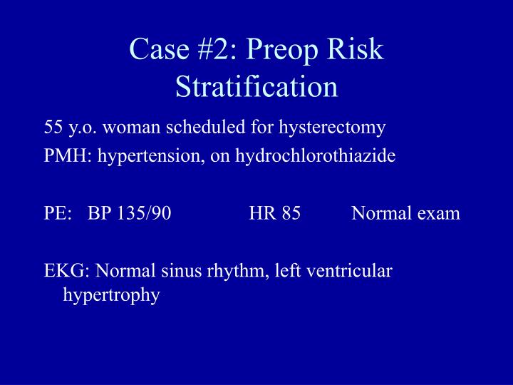 PPT - Perioperative Care: Preventing Complications PowerPoint ...