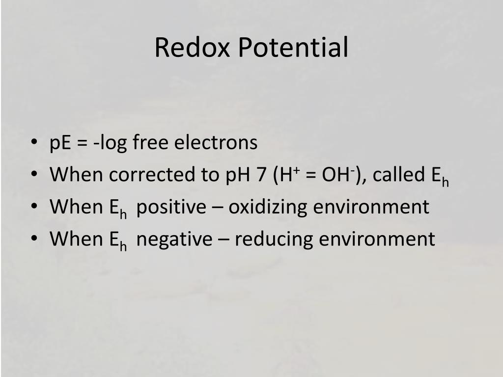 PPT - REDOX: IRON, SULFUR, & SILICA PowerPoint Presentation, free ...