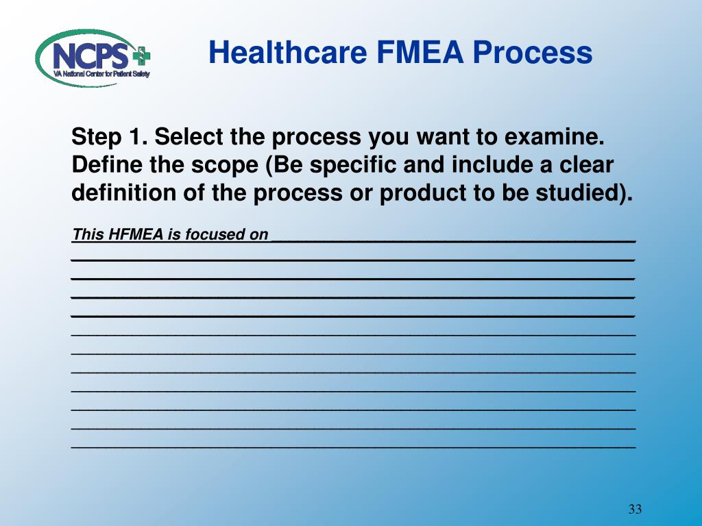 PPT The Basics Of Healthcare Failure Mode And Effect Analysis FMEA PPT The Basics Of Healthcare Failure Mode And Effect Analysis FMEA