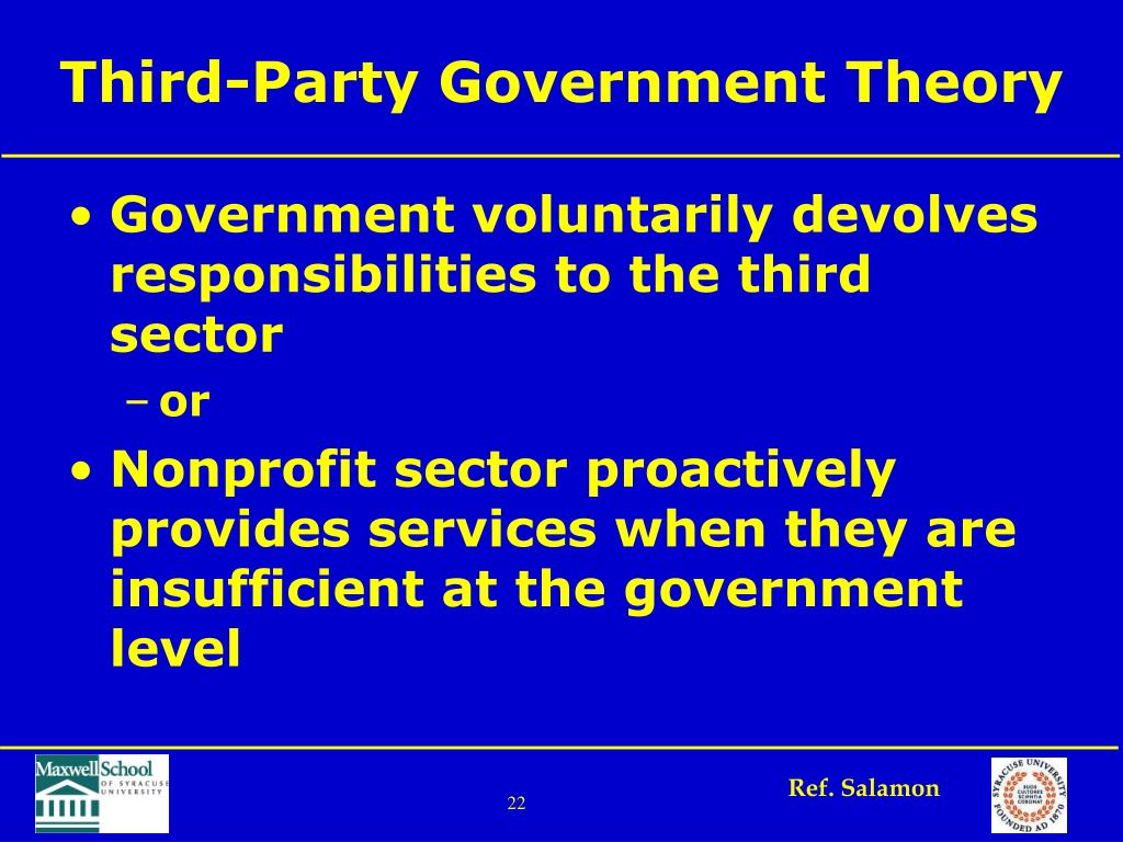 PPT - Social Capital and Political Theories of the Nonprofit Sector ...