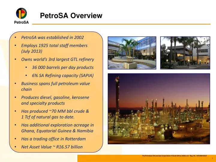 PPT - PetroSA Overview PowerPoint Presentation, free download - ID:6743032