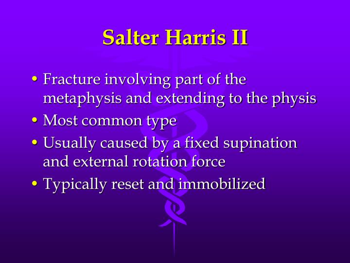 PPT - Salter Harris Fracture Classification PowerPoint Presentation ...