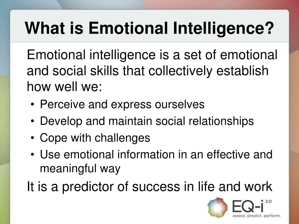 Ppt Introduction To Emotional Intelligence Powerpoint Presentation