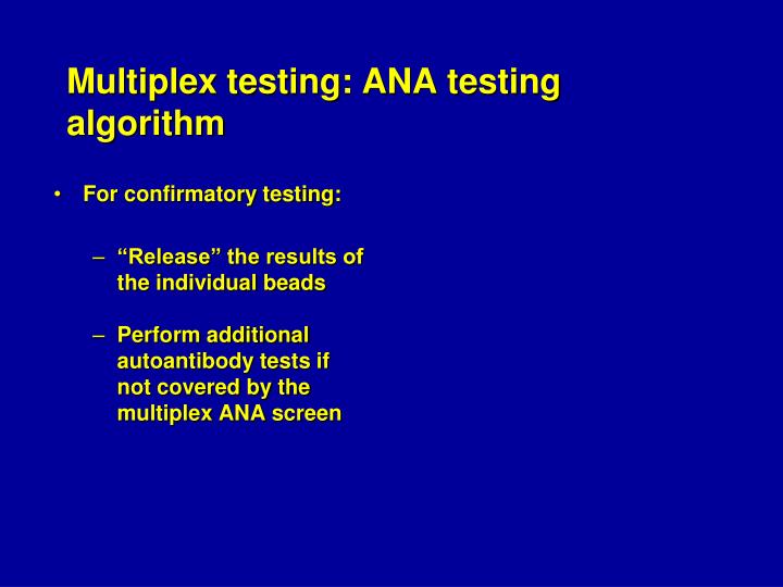 PPT - Choosing the Correct ANA Technology for your Laboratory ...