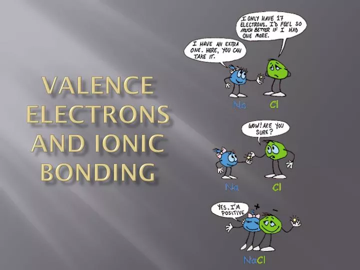 PPT - Valence Electrons and ionic Bonding PowerPoint Presentation, free ...