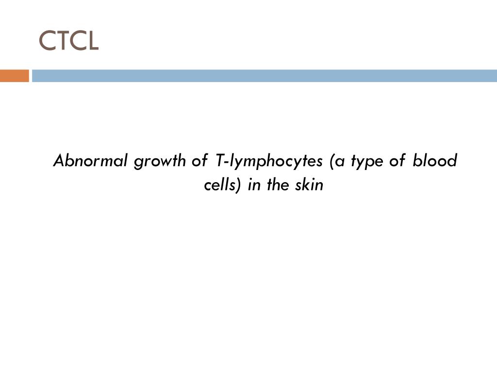 PPT - Dermatology Aspects of Cutaneous T-cell Lymphoma PowerPoint ...
