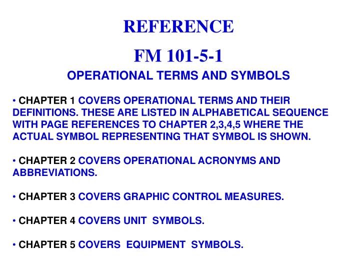 PPT - MILITARY TERMS AND SYMBOLS PowerPoint Presentation - ID:6746648
