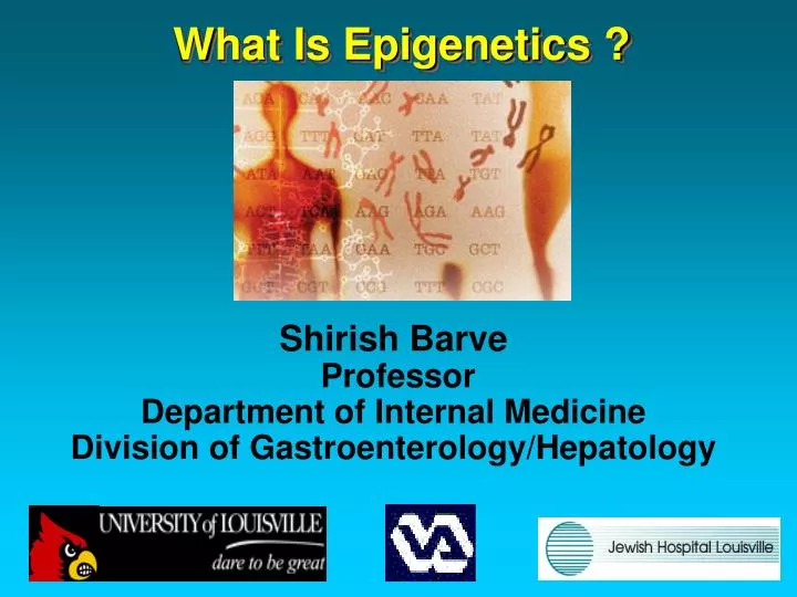 PPT - What Is Epigenetics ? PowerPoint Presentation, free download - ID ...