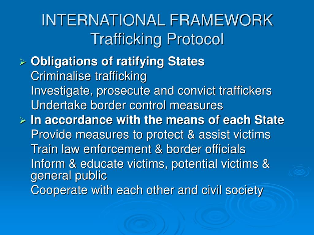 PPT - HUMAN TRAFFICKING IN AFRICA: SOUTH AFRICA’S INTEGRATED STRATEGY ...