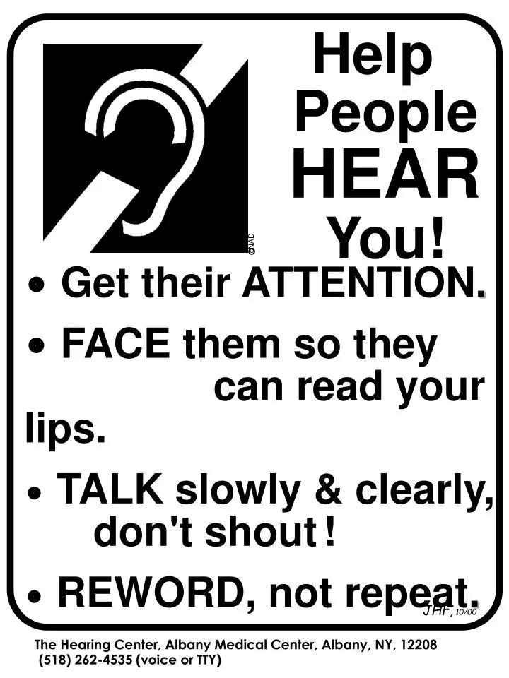 PPT - Help People HEAR You! PowerPoint Presentation, free download - ID ...