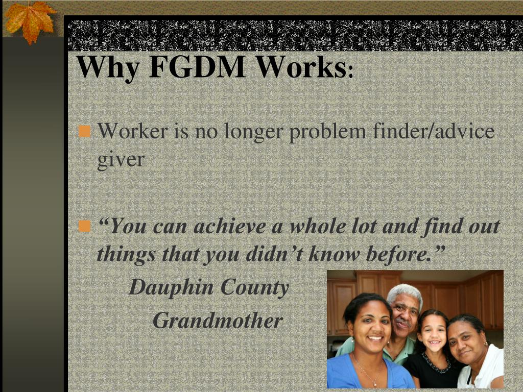 PPT - Family Group Decision Making in Blair County PowerPoint ...