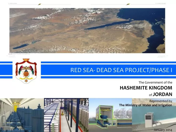 PPT - Red Sea- Dead Sea Project/Phase I PowerPoint Presentation, free ...