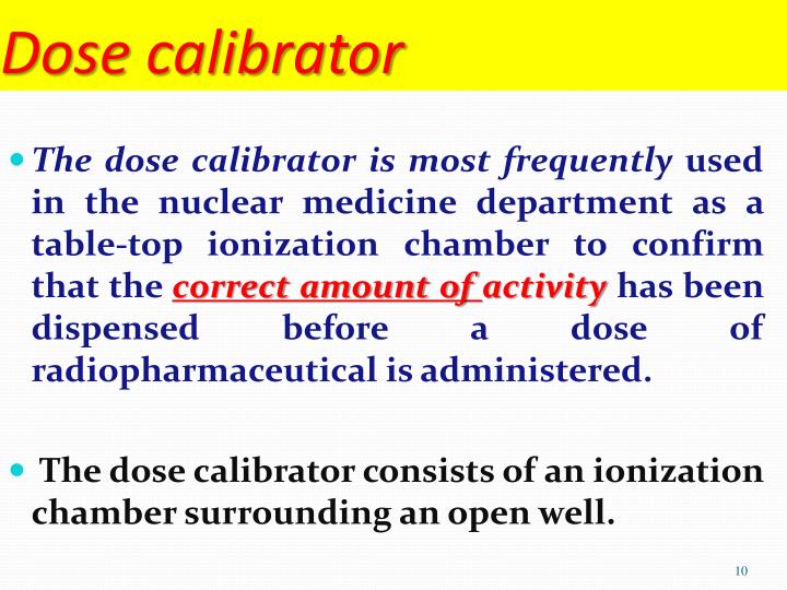 PPT - Nuclear Medicine Instrumentation 242 NMT PowerPoint Presentation ...