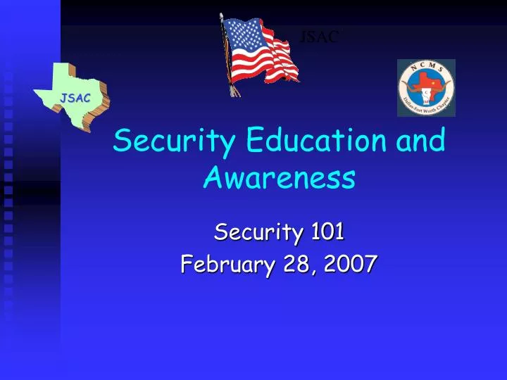 PPT - Security Education and Awareness PowerPoint Presentation, free ...