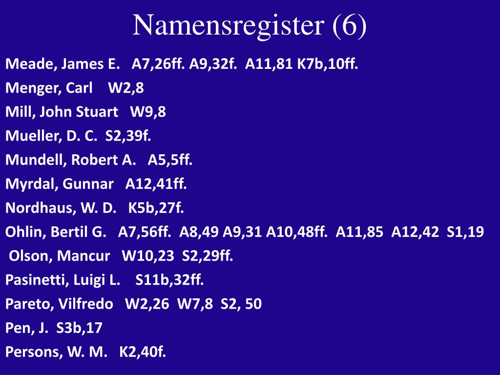 PPT - Comprehensive Index of Notable Figures in Economics PowerPoint ...