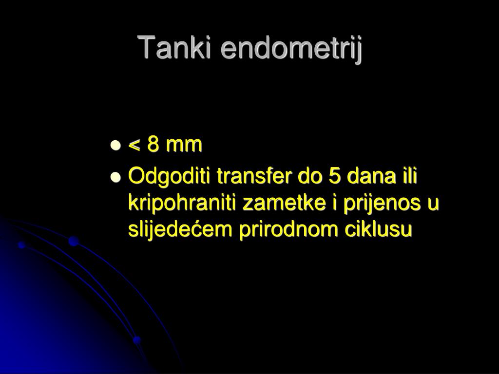 PPT - Tehnika embrio transfera i uspjeh IVF-a PowerPoint Presentation ...
