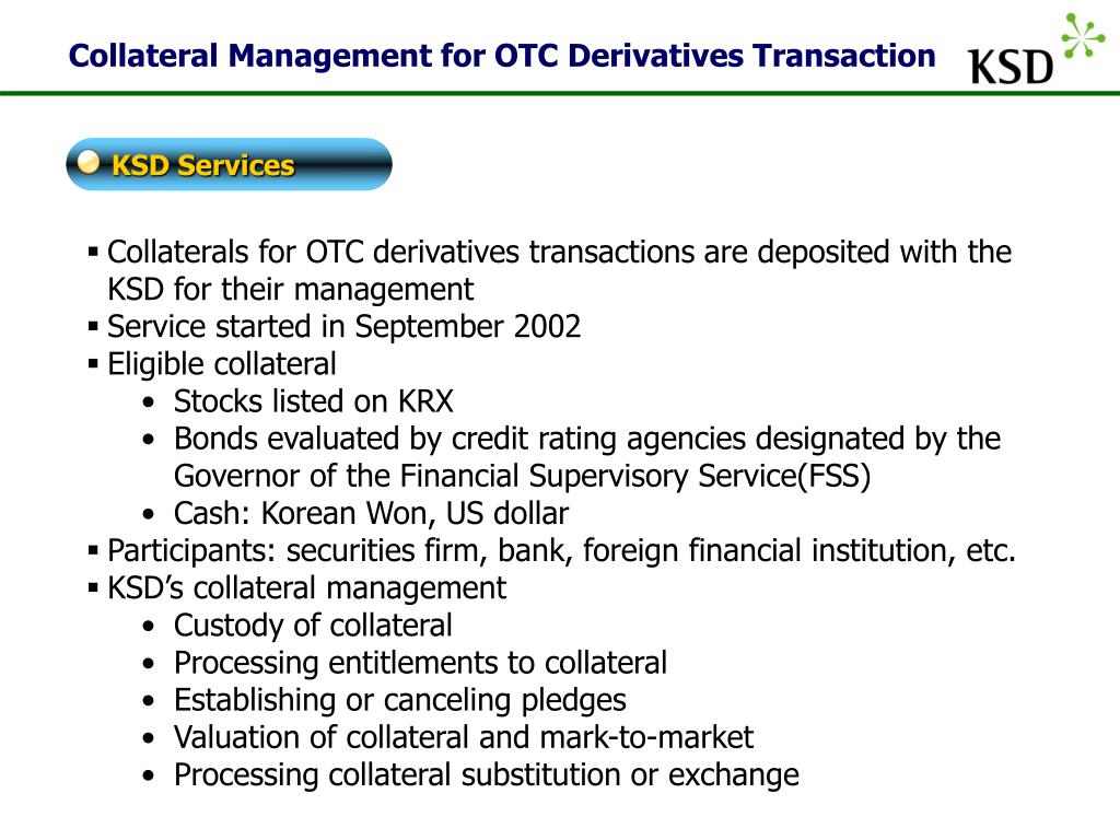 PPT - Collateral Management 11 th ACG Cross Training Seminar, Dhaka ...