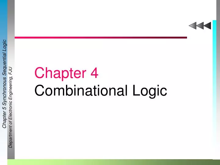 Ppt Chapter 4 Combinational Logic Powerpoint Presentation Free Download Id 6752711