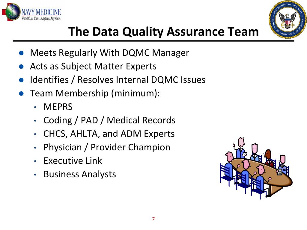 PPT - Navy Medicine DQMC Breakout Session FY11 DQ Guidance and FY12 ...