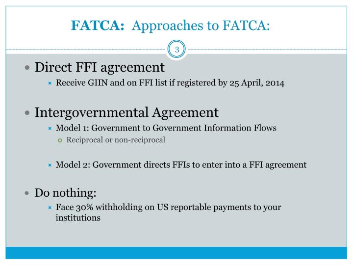 PPT - FATCA: An Update for STEP PowerPoint Presentation - ID:6753357
