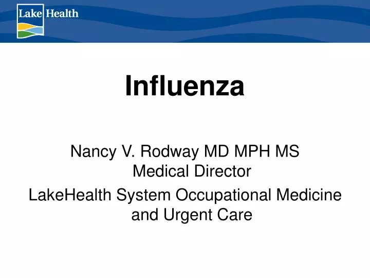 PPT - Influenza PowerPoint Presentation, free download - ID:6754598