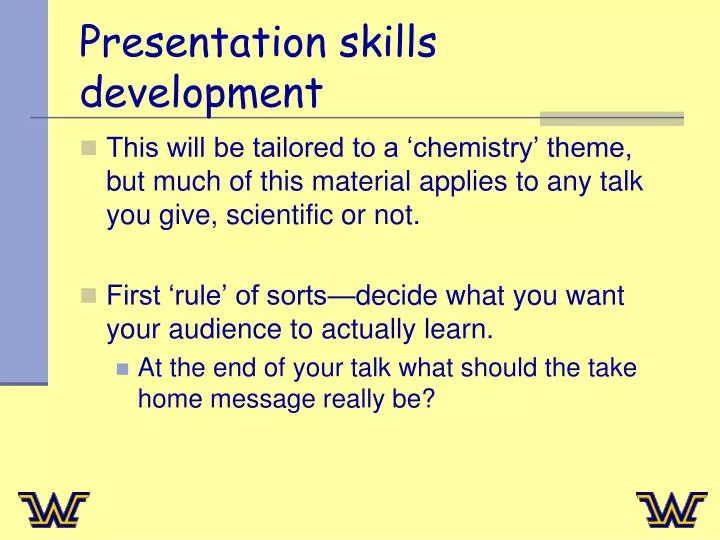 PPT - Presentation skills development PowerPoint Presentation, free ...