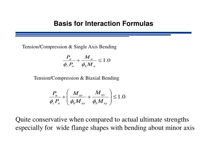 PPT - Biaxial Bending AISC Chapter H PowerPoint Presentation - ID:6756831