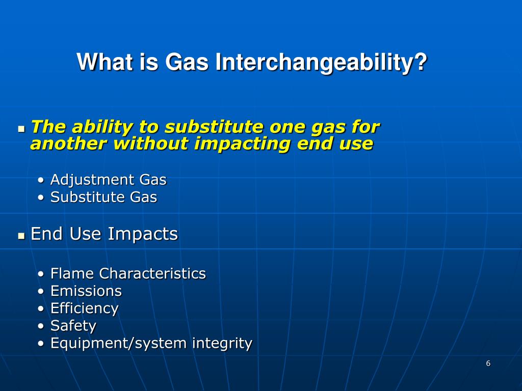 PPT - Gas Quality & Interchangeability Update NARUC Annual Convention ...