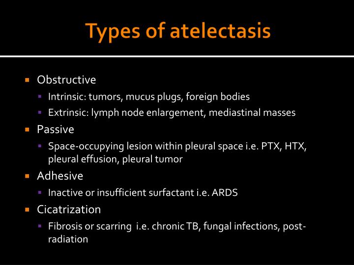 PPT - ATELECTASIS PowerPoint Presentation - ID:6757762