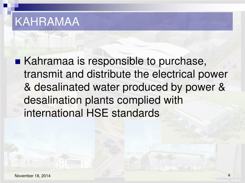 PPT - Qatar General Electricity & Water Corporation PowerPoint ...