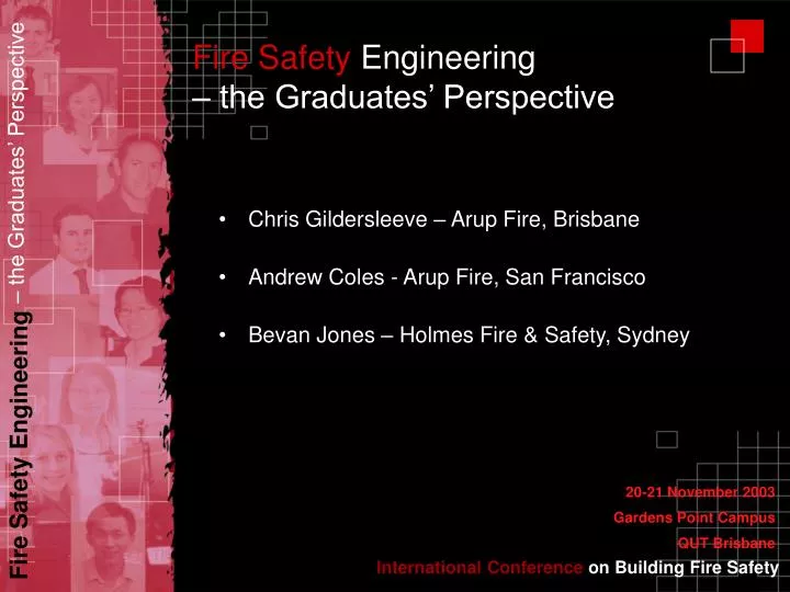 PPT - Fire Safety Engineering – the Graduates’ Perspective PowerPoint ...