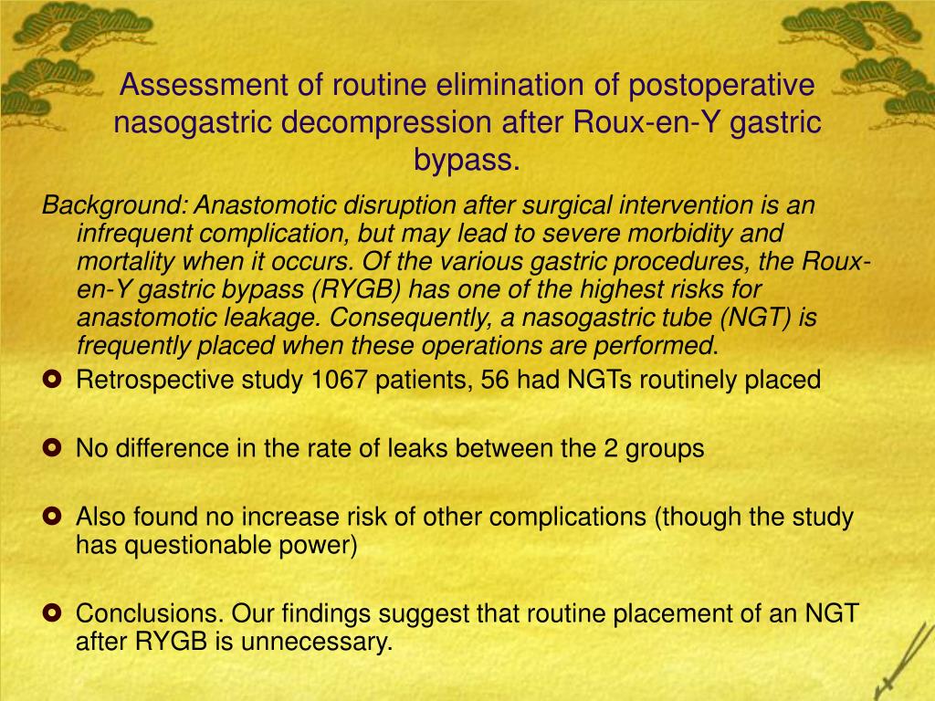 Ppt Gastric Resection General Surgical And Anesthetic Considerations
