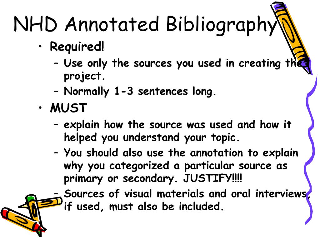 PPT NHD Process Paper EVERY Entry Will Include A Process Paper And