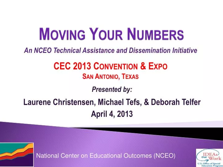 PPT - Moving Your Numbers PowerPoint Presentation, free download - ID ...