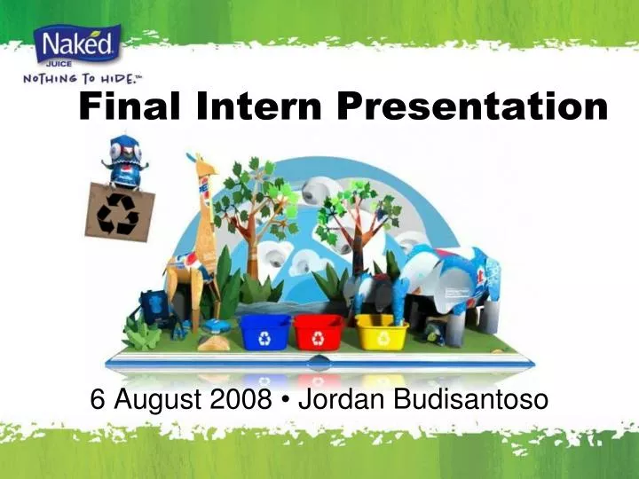 PPT - Final Intern Presentation PowerPoint Presentation, free download ...